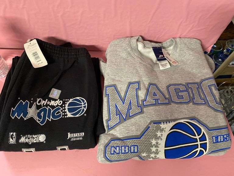 Orlando Magic XL Sweatshirt and Sweat pants size Med - Trice Auctions