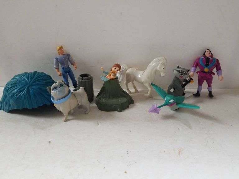 Set of Assorted Character Figures with Accessories - Trice Auctions