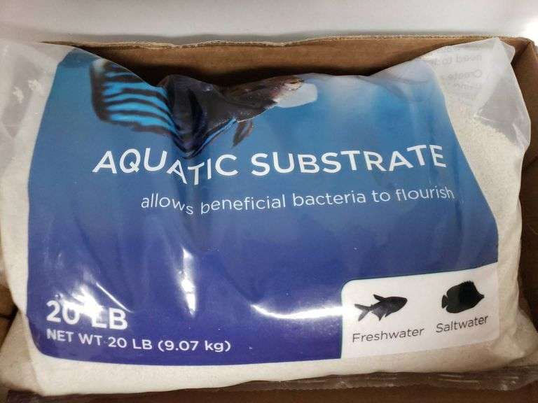 20 LB Aquatic Substrate for Freshwater and Saltwater (Approximately 1/2 ...