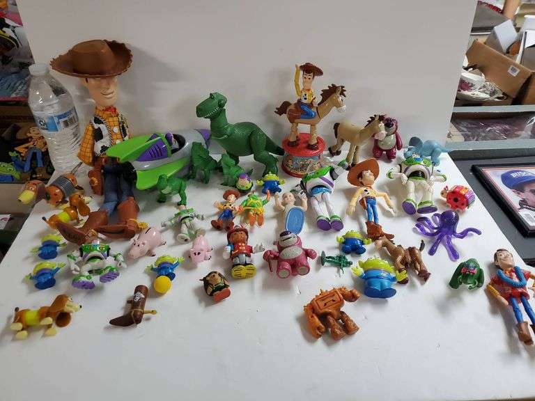Assorted Lot of Toy Story Action Figures, Characters, and Accessories ...