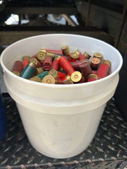 2+ Gallon Bucket of Shotgun Shells - Trice Auctions