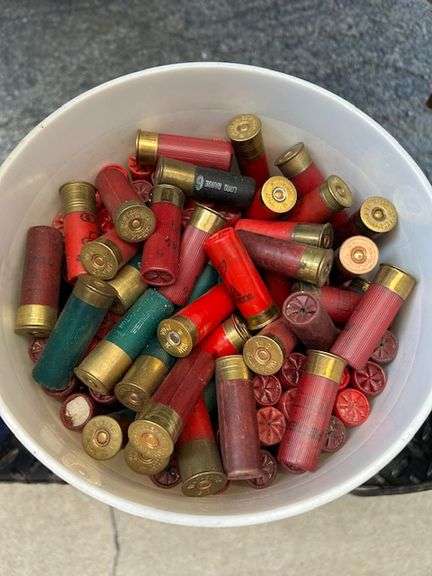 2+ Gallon Bucket of Shotgun Shells - Trice Auctions