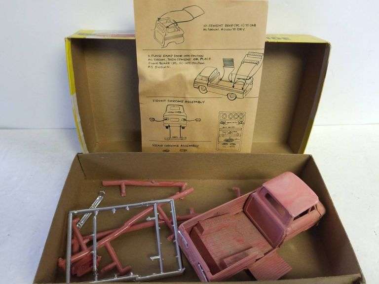 Plastic Corvair 95 Rampside Truck Scale Model Kit - Trice Auctions