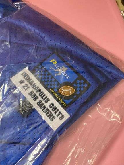 Indianapolis Colts #21 Bob Sanders Jersey Men’s Size 2XL - Trice Auctions