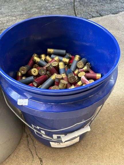 2/3 Bucket of Shotgun Shells - Trice Auctions