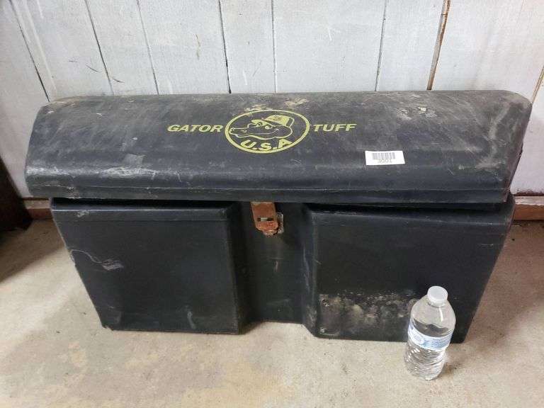 Gator Tuff Tool Box Filled With Ratchet Straps - Trice Auctions
