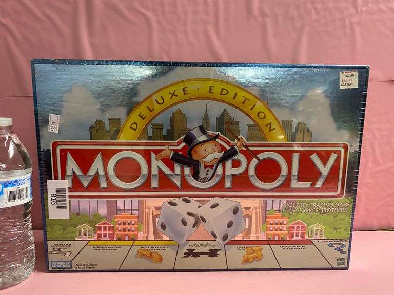 Monopoly Deluxe Edition. New in Unopened Packaging - Trice Auctions