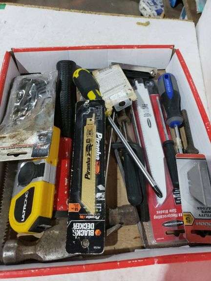 Assorted Hand Tools and Accessories in Open Box - Trice Auctions