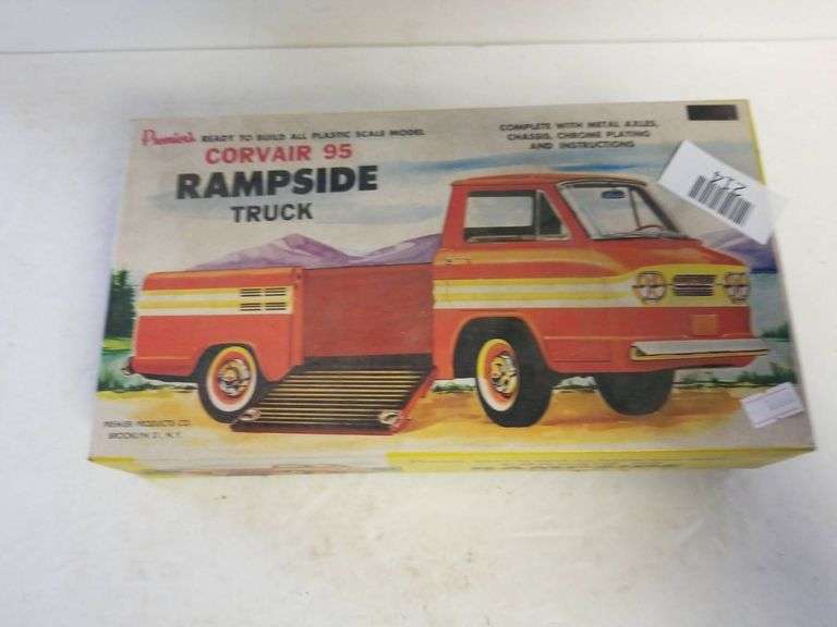 Plastic Corvair 95 Rampside Truck Scale Model Kit - Trice Auctions