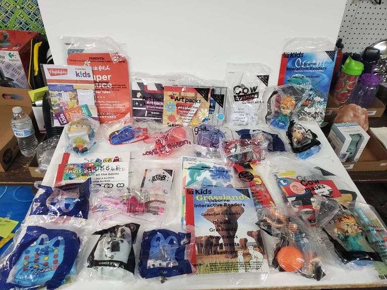 Lot of Assorted Kids’ Toys, Books, and Activity Packs - Trice Auctions