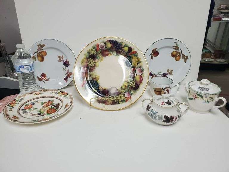 Assorted China Collection With Lenox Plate and Stand Not Included ...