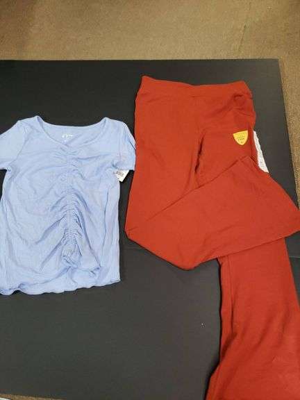 All XL Women’s Top and Pants Set With Flare Pants - Trice Auctions