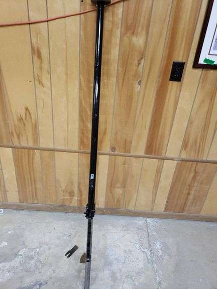 Adjustable Black Metal Secure Bar for Truck or Trailer - Trice Auctions