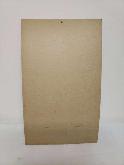 1975 Spears Hardware Calendar from Vienna, MD Featuring Golden Locks ...