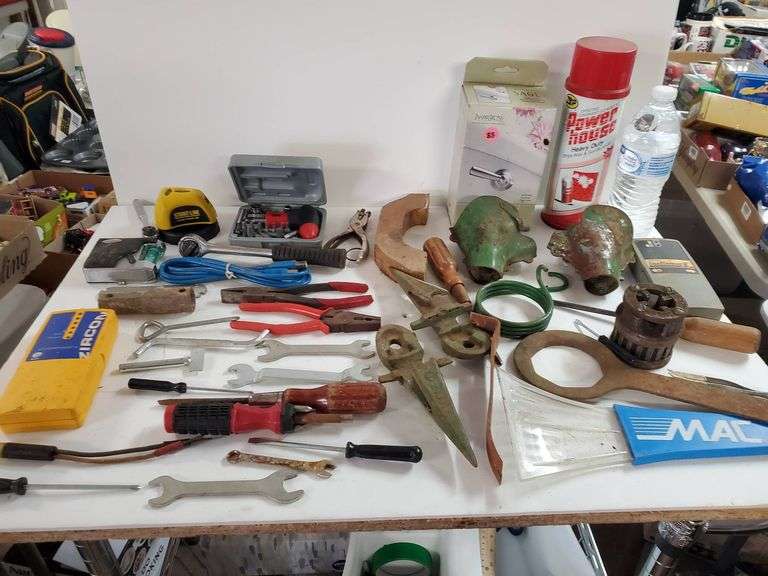 Assorted Tools, Measuring Devices, and Hardware Components - Trice Auctions