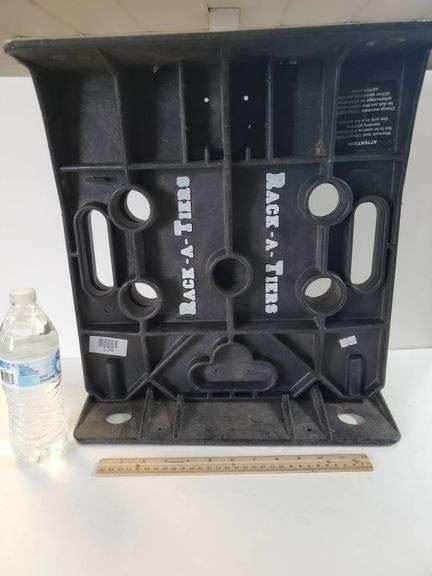 Rack-A-Tiers Black Plastic Cable Dispenser Stand - Trice Auctions