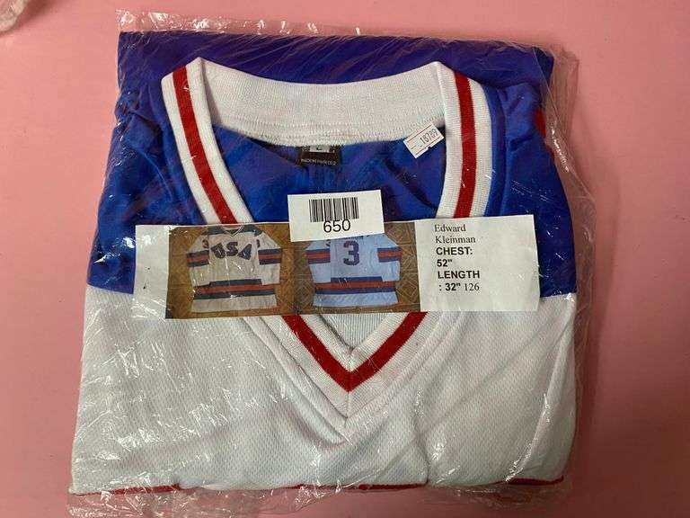 Edward Kleinman #3 Jersey Size 52 - Trice Auctions