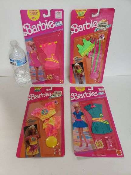 1990 Assorted Barbie Fashion Outfits in Original Packaging - Trice Auctions