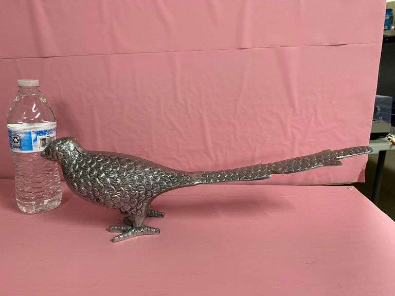 Metal Bird Figure - Trice Auctions