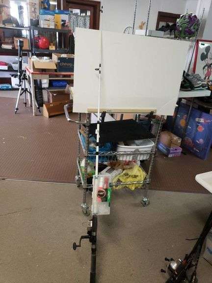 R2F Catfish Fishing Rod, Reel, and Accessories Set - Trice Auctions