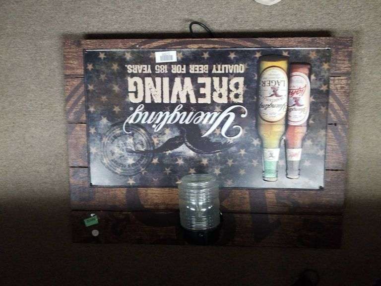 Yuengling Brewing Lighted Wall Sign With Power Cord - Trice Auctions