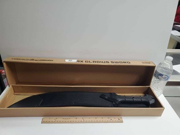 Combat Commander Thrax Gladius Sword with 1095 High Carbon Steel Blade ...