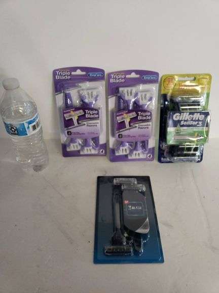 Disposable Razors and Blades Including Name Brands - Trice Auctions
