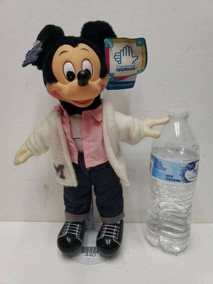 Mickey Mouse Applause Sock Hop Doll with Tags - Trice Auctions