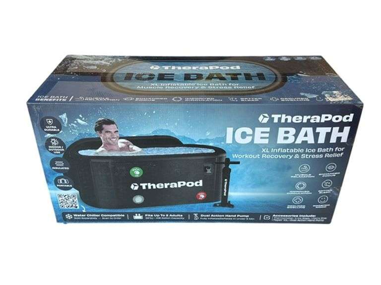 ($299 Sams) NEW Sealed Therapod Ice Bath Athlete Recovery/Stress Relief ...