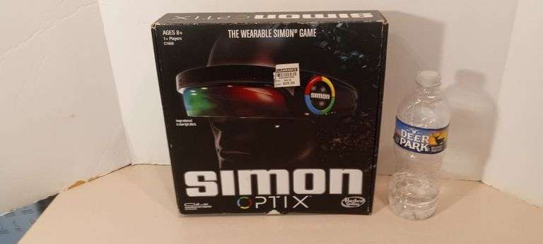 2016 Hasbro Simon Optix The Wearable Simon Game (works) - Trice Auctions