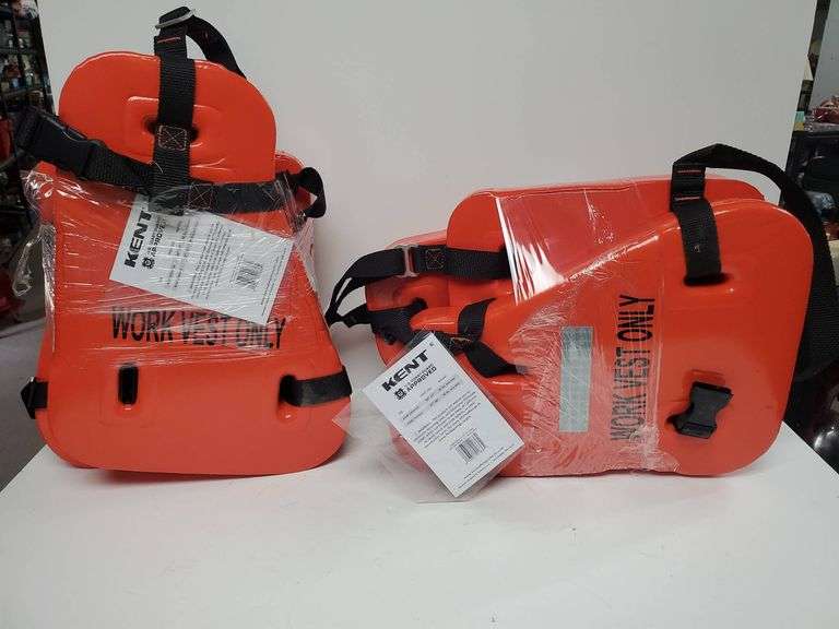 2 Kent Type V USCG Work Vests with Labels - Trice Auctions