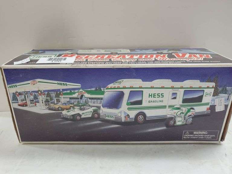 1998 Hess Recreation Van with Dune Buggy and Motorcycle in Box - Trice ...