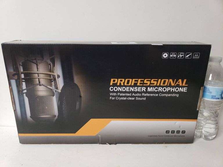 Professional Condenser Microphone Kit with Accessories - Trice Auctions