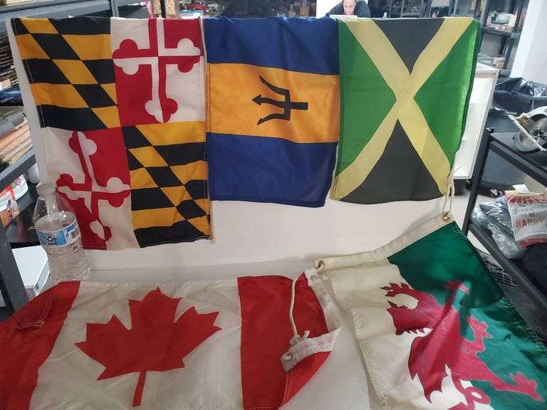 Collection of Flags Featuring National and Regional Designs - Trice ...