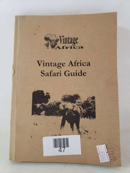 Vintage Africa Safari Guide Softcover Book Published in Kenya - Trice ...