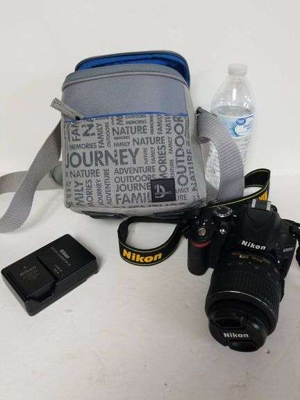 Nikon D3200 Camera with Lens, Charger, and Bag Bundle - Trice Auctions