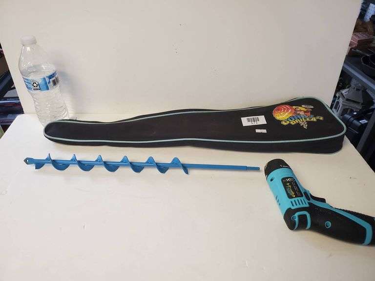 Portable Drill with Auger Bit and Carrying Case Set - Trice Auctions