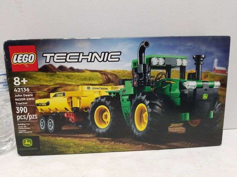 NIB Lego Technic 42136 John Deere 9620R 4WD Tractor Set - Trice Auctions