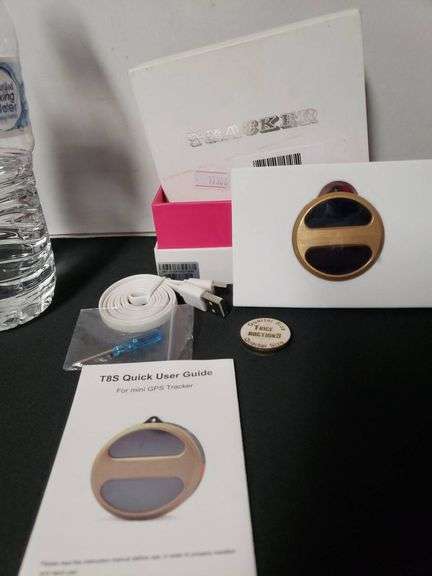 T8S Mini GPS Tracker with Accessories and Quick User Guide - Trice Auctions