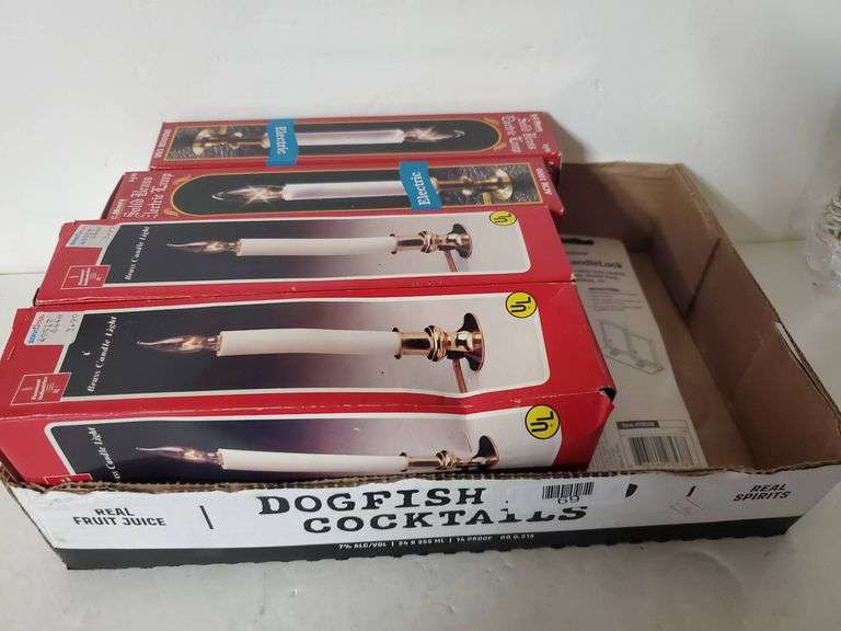 Boxed Lot of Westinghouse Candle Lock Holders with Packaging Included ...