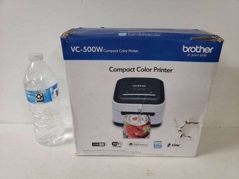 Brother VC-500W Compact Color Printer with Box and Accessories - Trice ...