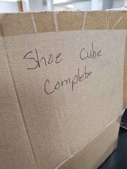 Shoe Cube Set with Panels and Connectors in Box - Trice Auctions