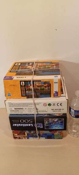4 Assorted Jigsaw Puzzles - Trice Auctions