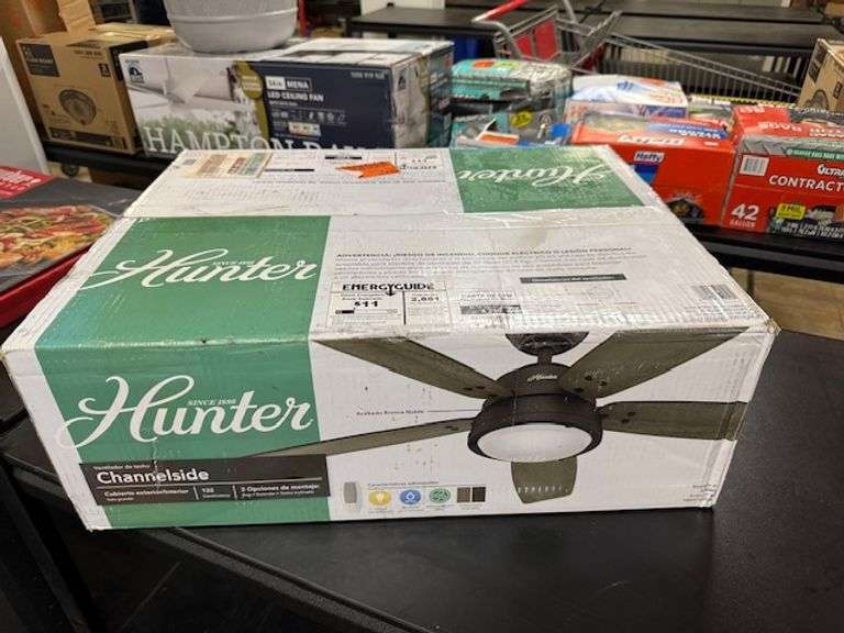 Factory Sealed HUNTER Ceiling Fan - Trice Auctions