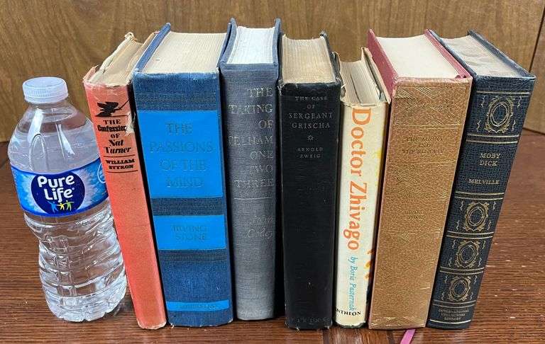 7 Novels: Doctor Zhivago, The Agony & the Ecstasy, Moby Dick, The ...