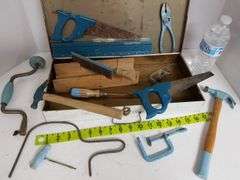 Handy Andy Blue Diamond Tool Set with Assorted Tools - Trice Auctions
