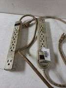 2 Stanley Power Strips with Multiple Outlets and Power Cords - Trice ...