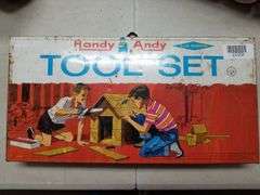 Handy Andy Blue Diamond Tool Set with Assorted Tools - Trice Auctions