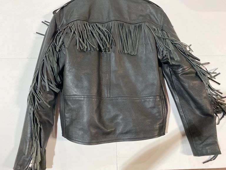 Vintage 90s Grace Leather Group Jacket Size Med? - Trice Auctions