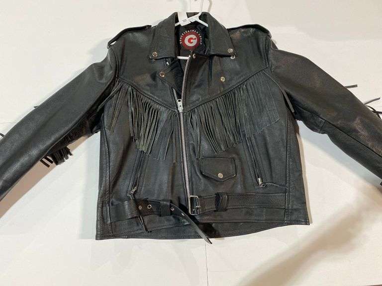 Vintage 90s Grace Leather Group Jacket Size Med? - Trice Auctions